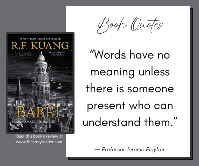 Book Quote #95 – The Stray Reader